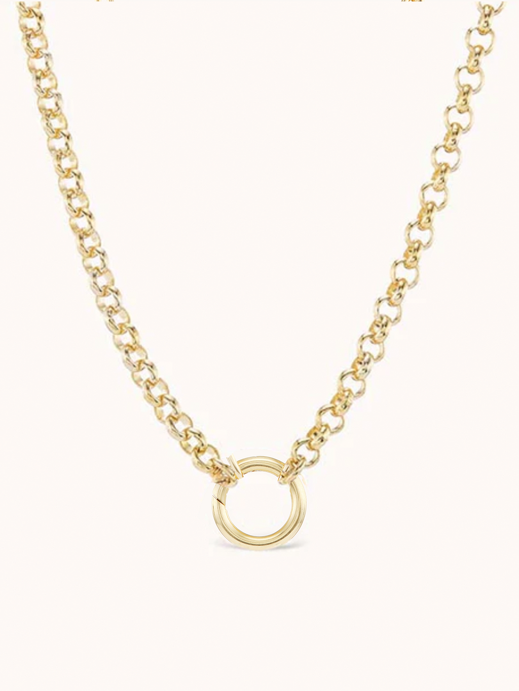 Plain Clasp 4.0 Rolo Chain | Marlo Laz