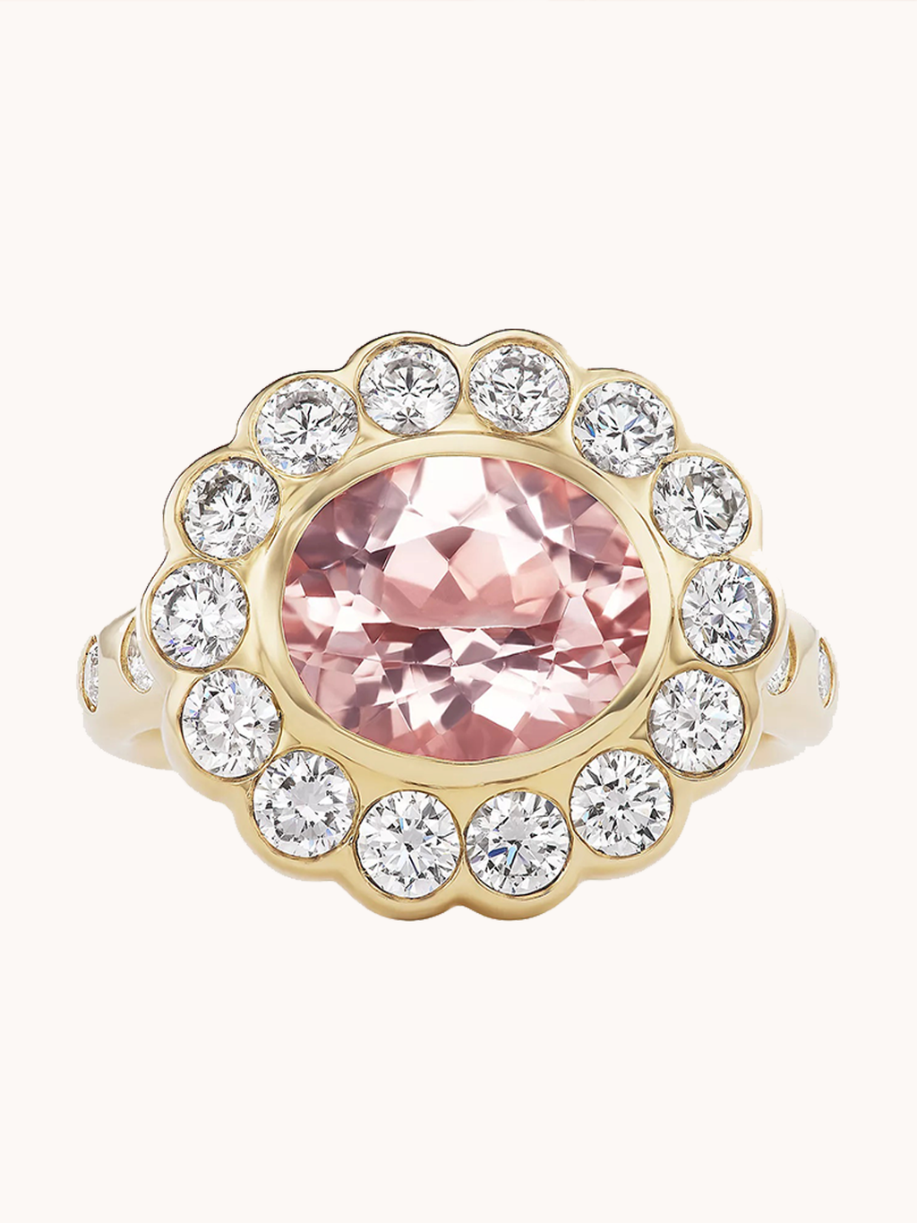 Alexandra Ring Morganite | Marlo Laz